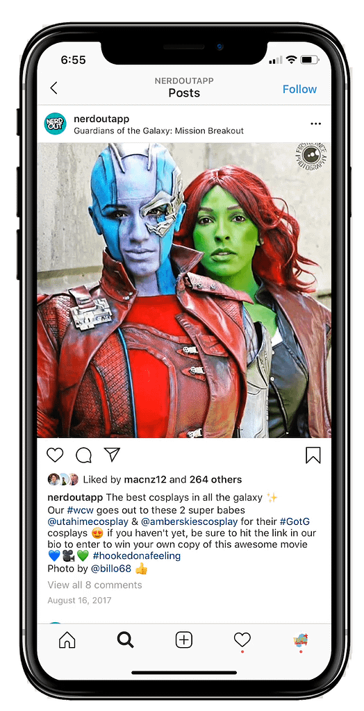 Nerd Out App - Tell Your Social Story